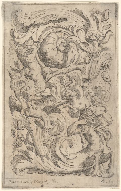 A Satyr Carrying a Young Satyress - NYPL Digital Collections