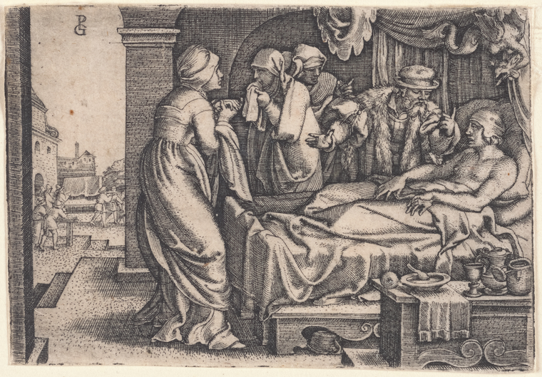 The death of the rich man - NYPL Digital Collections