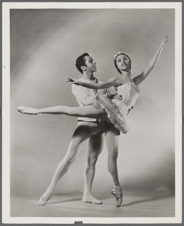 Maria Tallchief and Nicholas Magallanes as the Sugar Plum Fairy and her ...