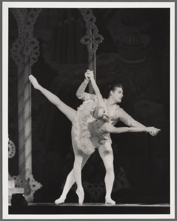 Violette Verdy and Conrad Ludlow as the Sugar Plum Fairy and her ...