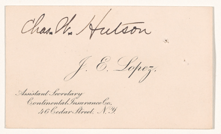 Hutson, Charles W - NYPL Digital Collections