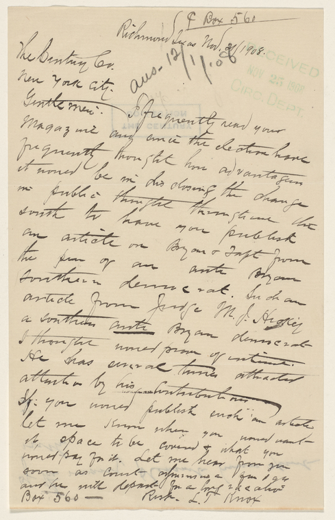 Knox, L.T - NYPL Digital Collections