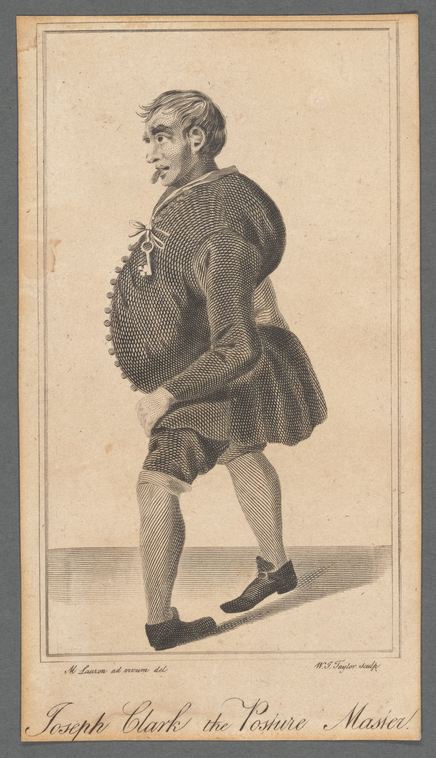 Joseph Clark the posture master - NYPL Digital Collections