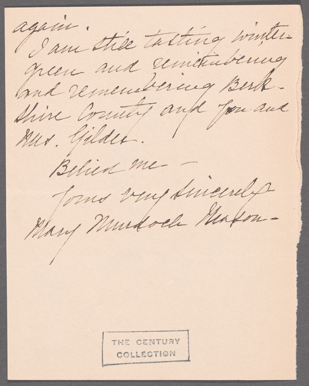 Mason, Mary Murdoch - NYPL Digital Collections