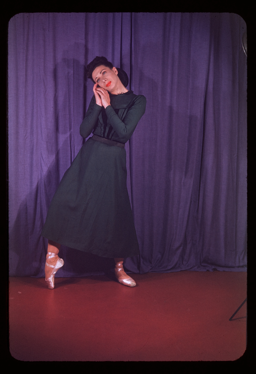 Nora Kaye in "Fall River Legend" - NYPL Digital Collections