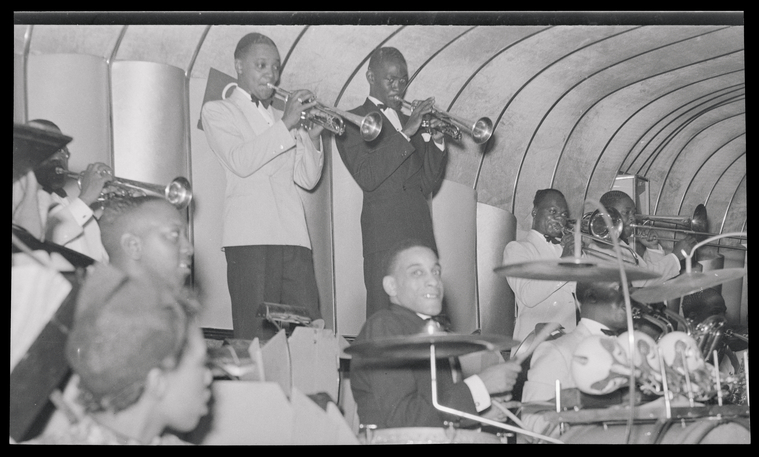Chick Webb and his orchestra - NYPL Digital Collections