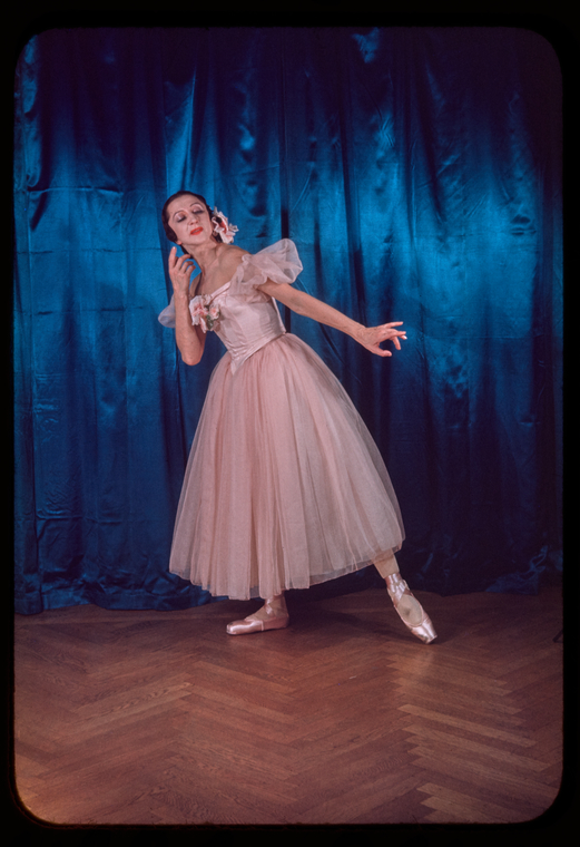 Alexandra Danilova as Cerrito in "Pas de Quatre" - NYPL Digital Collections