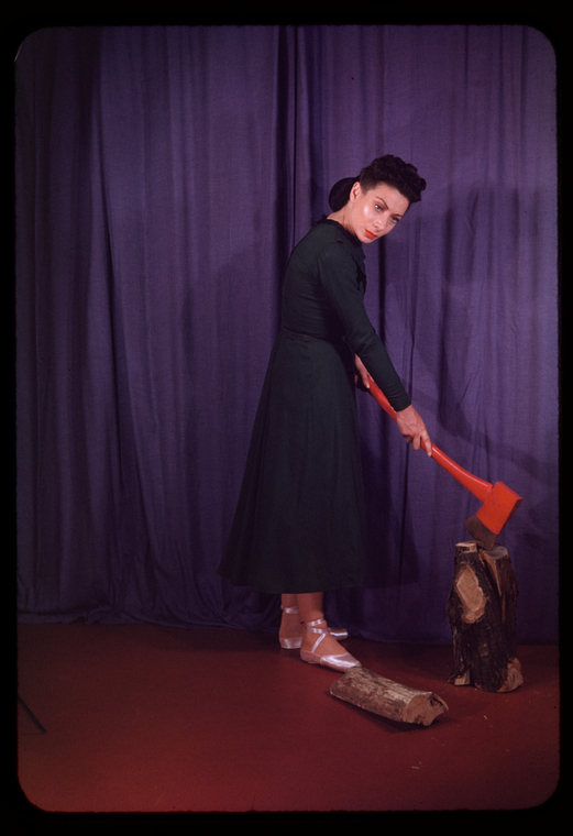 Nora Kaye in "Fall River Legend" - NYPL Digital Collections