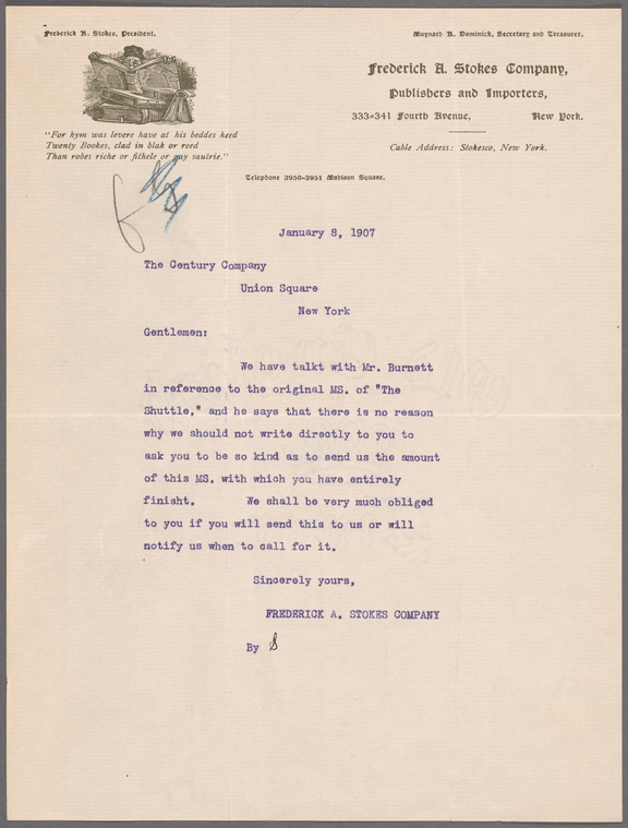 Frederick A. Stokes Co - NYPL Digital Collections