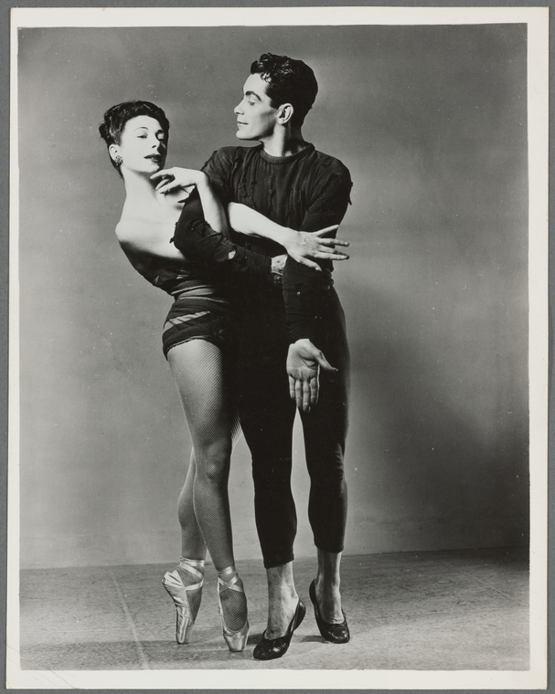 Hugh Laing and Nora Kaye - NYPL Digital Collections