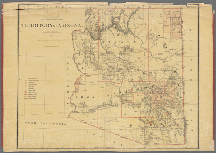 Territory of Arizona - NYPL Digital Collections