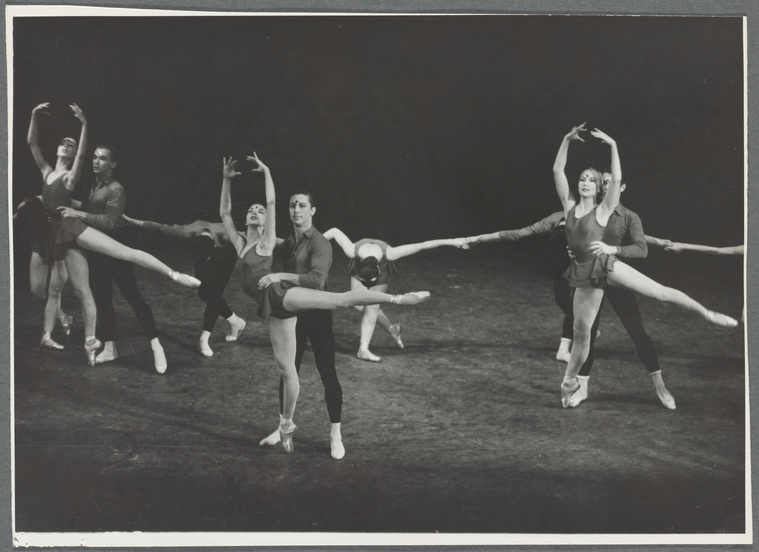 Dancers in The Guests - NYPL Digital Collections