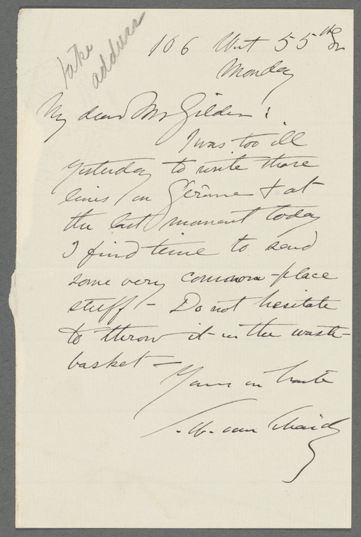 Van Schaick, S.W - NYPL Digital Collections