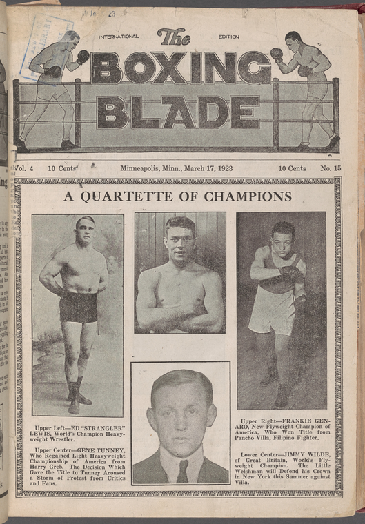 The Boxing blade - NYPL Digital Collections