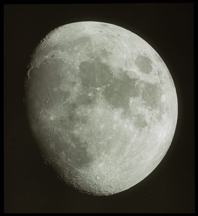 Transparencies of the moon (from negatives made at the Lick Observatory ...