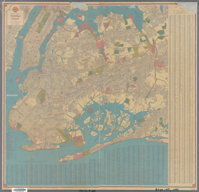 Map Of Queens And Brooklyn Neighborhoods