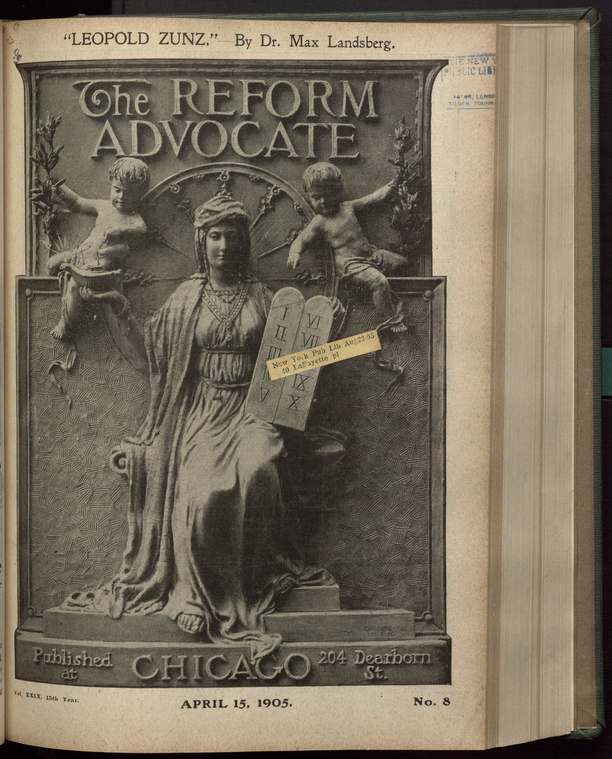 The Reform advocate - NYPL Digital Collections