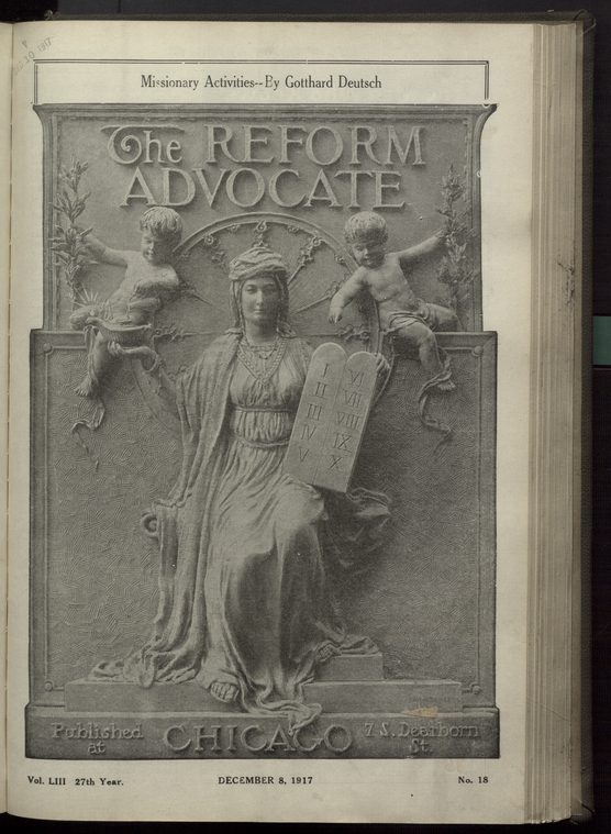 The Reform advocate - NYPL Digital Collections