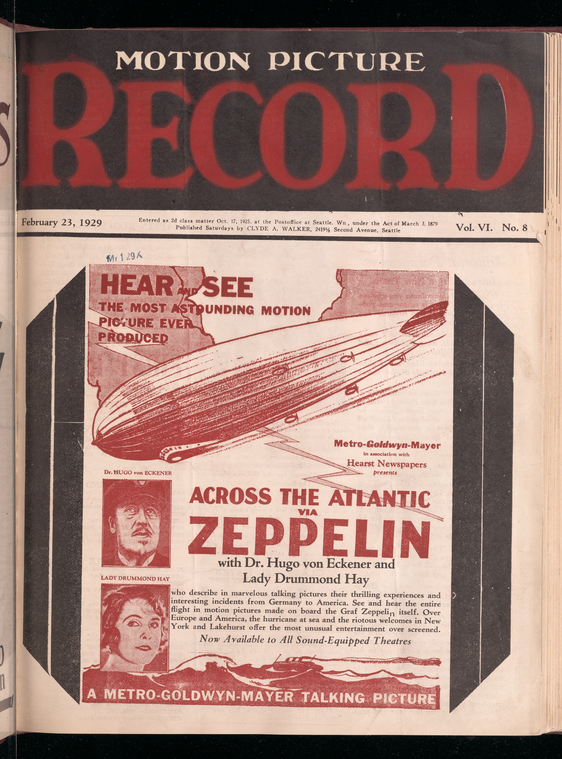 Motion picture record - NYPL Digital Collections