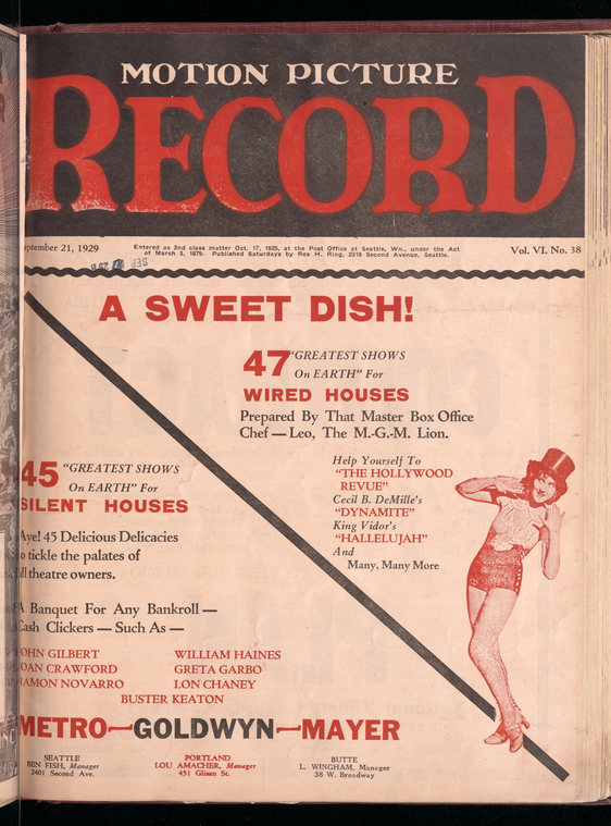 Motion picture record - NYPL Digital Collections