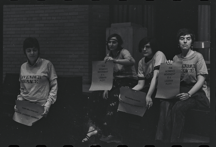 Lavender Menace at Second Congress to Unite Women, NYC, May 1970 - NYPL ...