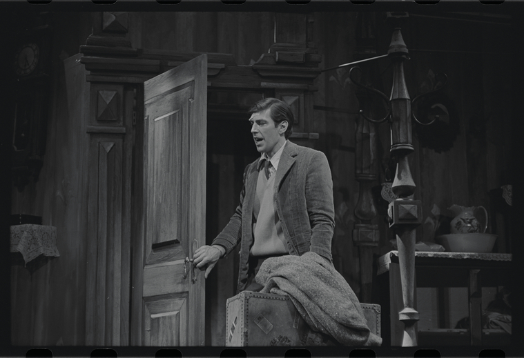 Gene Rupert in the 1967 National tour of the stage production Cabaret ...