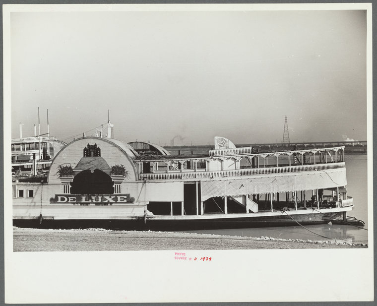 Mississippi River steamboat, Saint Louis, Missouri - NYPL Digital ...