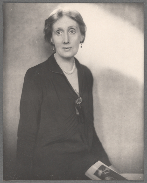 Portrait photograph of Virginia Woolf - NYPL Digital Collections