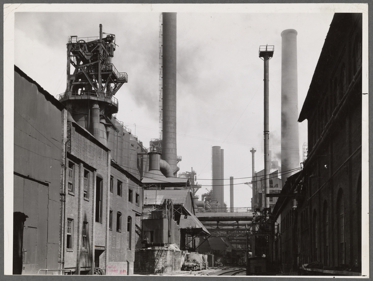 Steel mill. Pittsburgh, Pennsylvania - NYPL Digital Collections