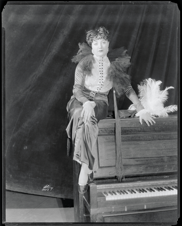 Helen Morgan Piano Broadway Singing Star Helen Morgan Kleenex Ad 1930