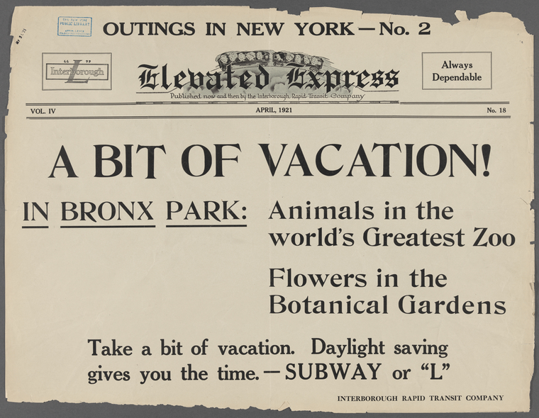 The Elevated Express - NYPL Digital Collections