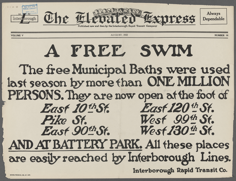 The Elevated Express - NYPL Digital Collections
