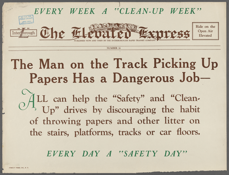 The Elevated Express - NYPL Digital Collections