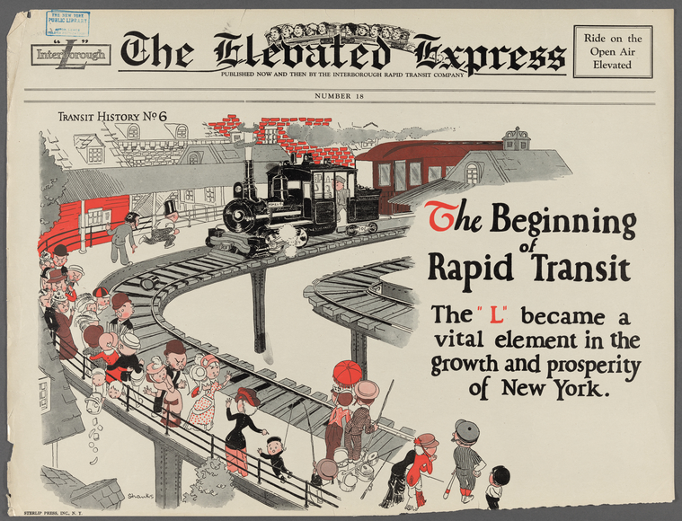 The Elevated Express - NYPL Digital Collections