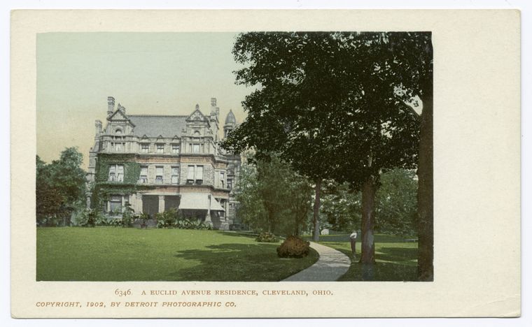 Euclid Avenue Residence, Cleveland, Ohio - NYPL Digital Collections