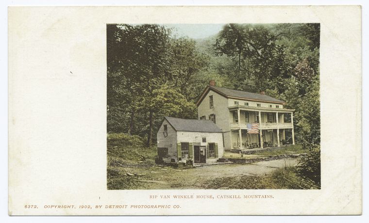 Rip Van Winkle House, Catskills, N. Y. - NYPL Digital Collections