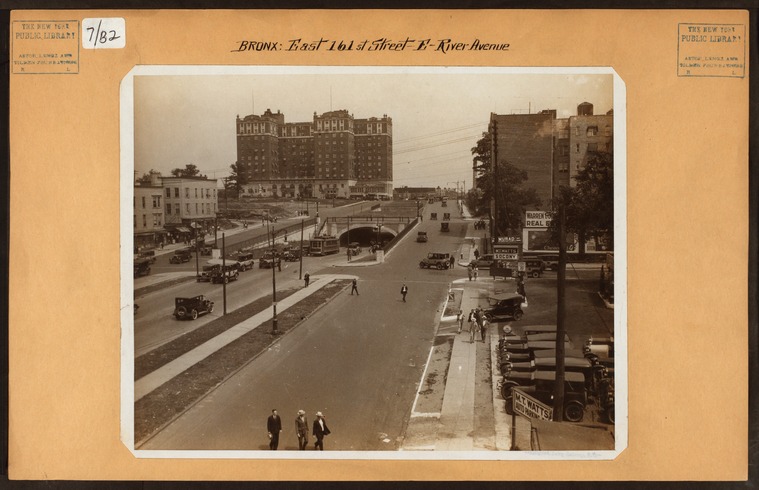 Bronx: 161st Street (East) - River Avenue - NYPL Digital Collections