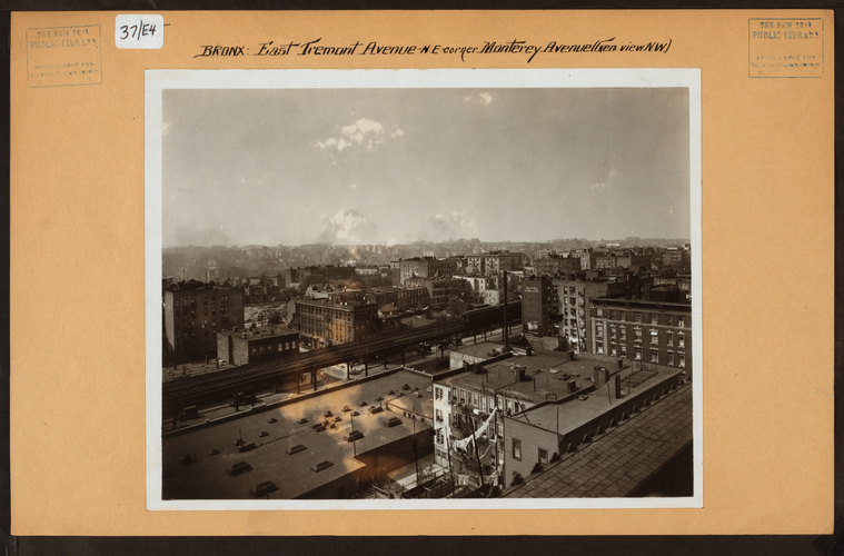Bronx: Tremont Avenue (East - Monterey Avenue - NYPL Digital Collections