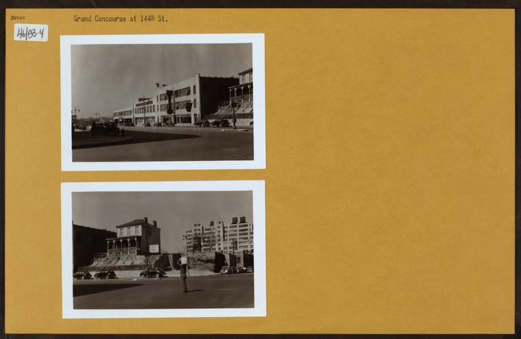 Bronx: Grand Concourse - 144th Street - NYPL Digital Collections