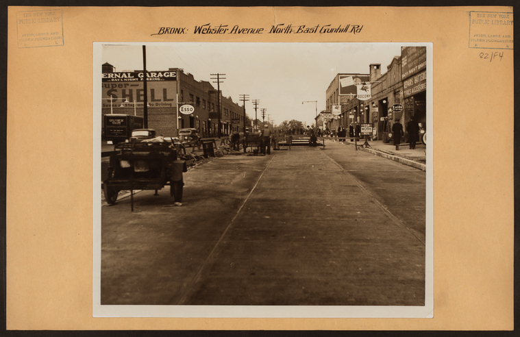 Bronx: Webster Avenue - Gunhill Road (East) - NYPL Digital Collections