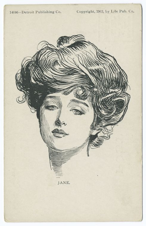 Jane, Life Cartoons - NYPL Digital Collections