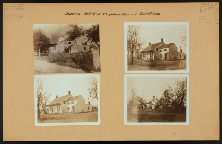Brooklyn: Neck Road - Kenmore Place - NYPL Digital Collections