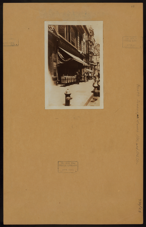 Manhattan: 4th Avenue - 10th Street - NYPL Digital Collections