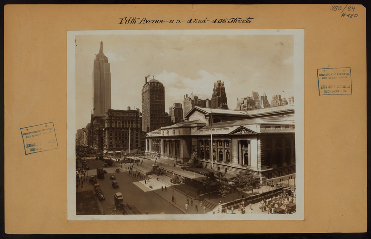 Manhattan: 5th Avenue - 40th Street - NYPL Digital Collections