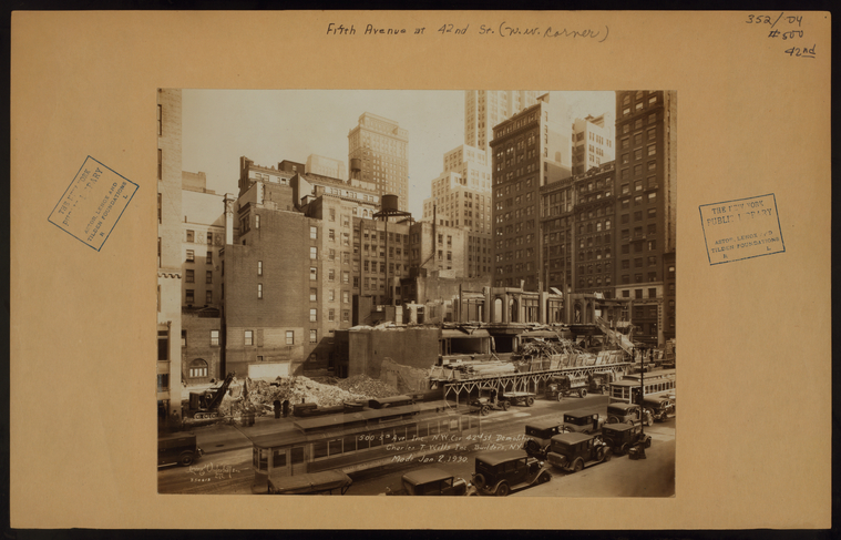 Manhattan: 5th Avenue - 42nd Street - NYPL Digital Collections