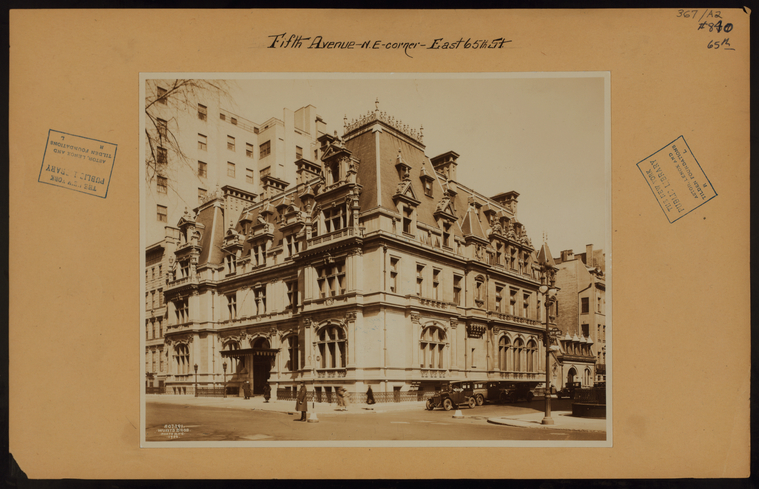 Manhattan: 5th Avenue - 65th Street - NYPL Digital Collections