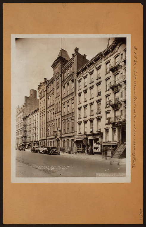 Manhattan: 1st Street - 1st Avenue - NYPL Digital Collections