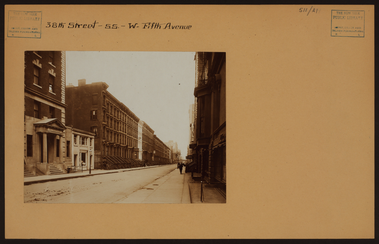 Manhattan: 38th Street - 5th Avenue - NYPL Digital Collections