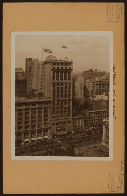 Manhattan: 42nd Street - 6th Avenue - NYPL Digital Collections