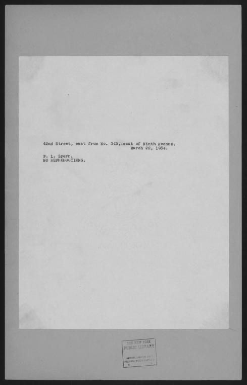 Manhattan: 42nd Street - 9th Avenue - NYPL Digital Collections